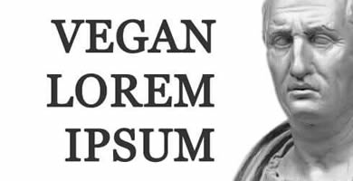 Vegan Lorem ipsum | Cultura Vegana